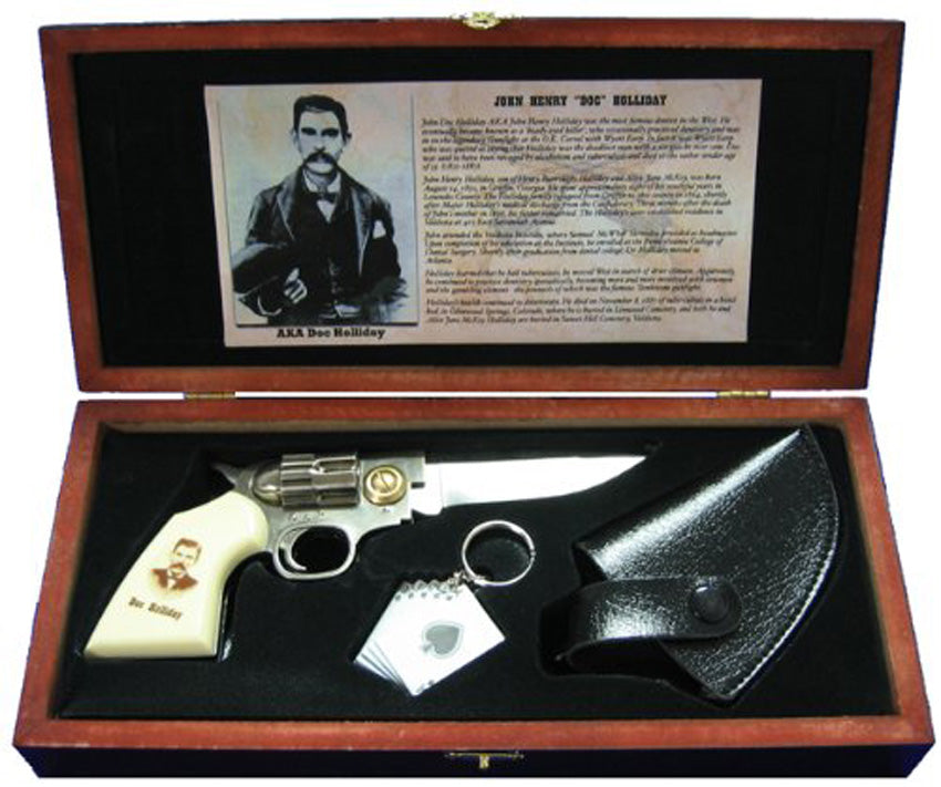 Doc Holliday Revolver Folding Knife Gift Set – Anjay Traders
